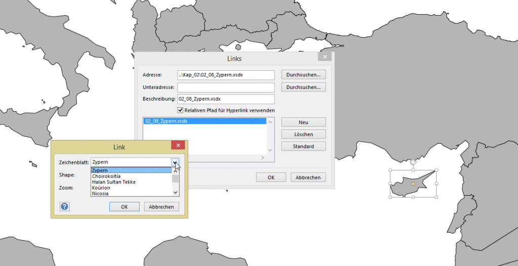 Hyperlink – Visio Training
