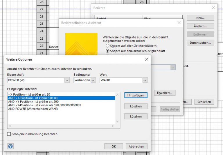 Shape-Reports – Visio Training