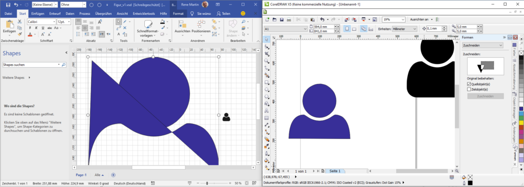 Pixelgrafik in Vektorgrafik in Visio konvertieren – Visio Training